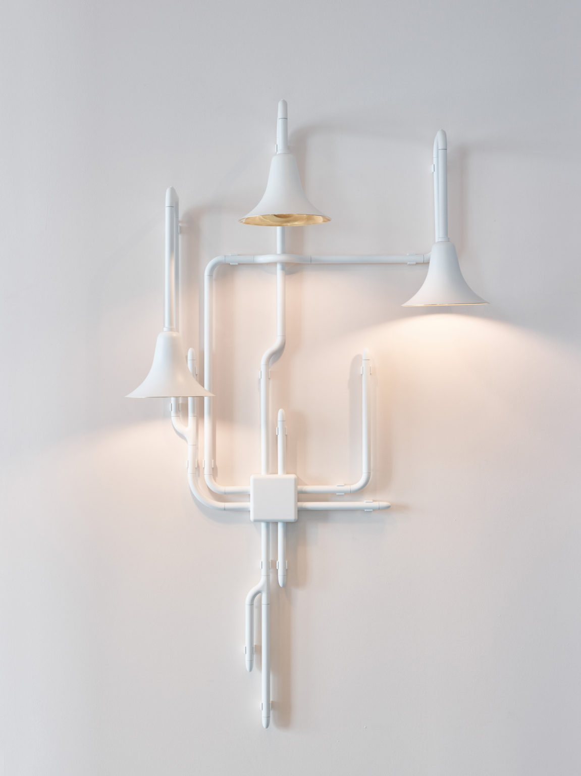 Light forest - wall 3LP copper - APTUM Customized Lighting Creations